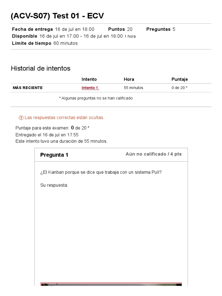 (ACV-S07) Test 01 - ECV - PROCESOS PARA INGENIERIA (19563) | PDF