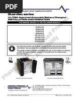 Enersys SCR Charger Manual | PDF | Battery Charger | Fuse (Electrical)