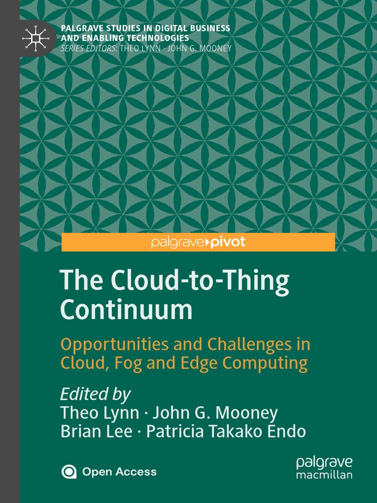The Cloud To Thing Continuum Edge Security | PDF | Internet Of Things ...