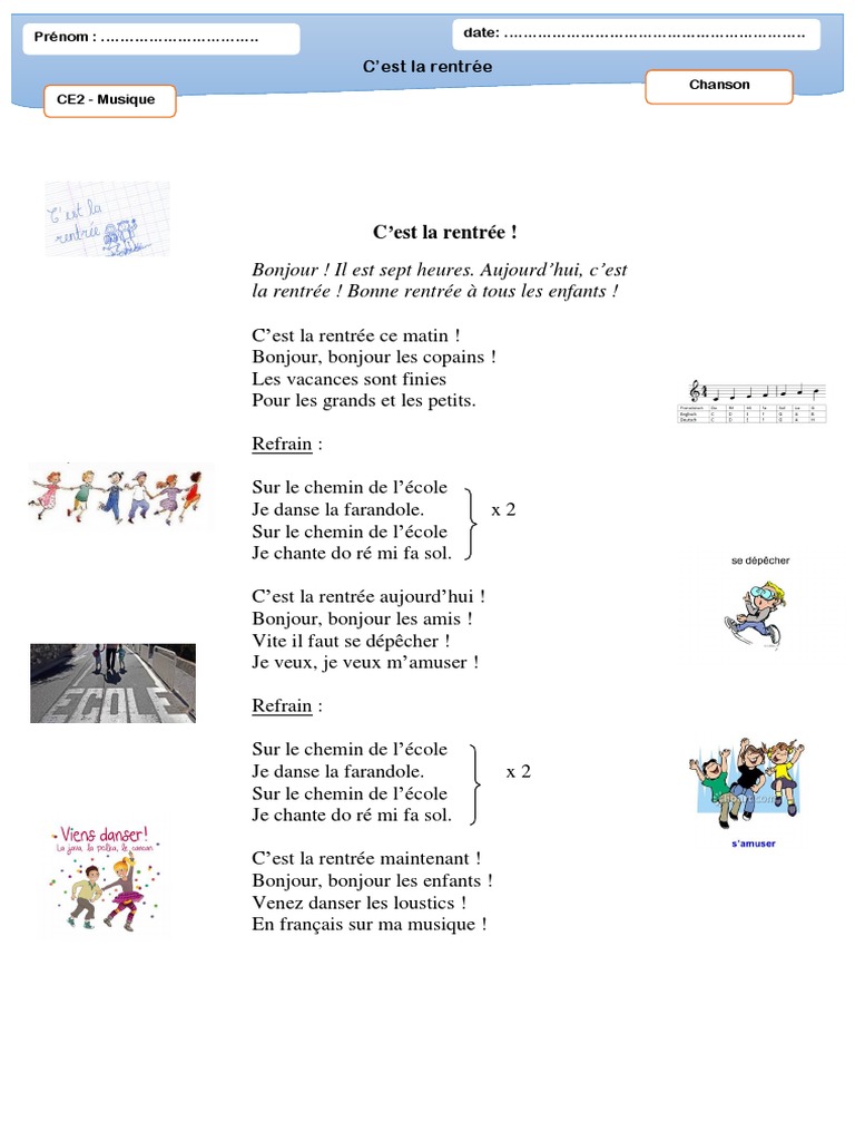 Cest La Rentrée | PDF