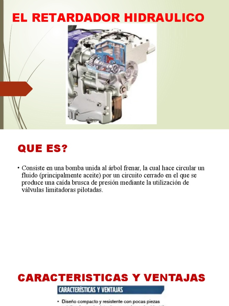 El Retardador Hidraulico | PDF | Física Aplicada e Interdisciplinaria ...