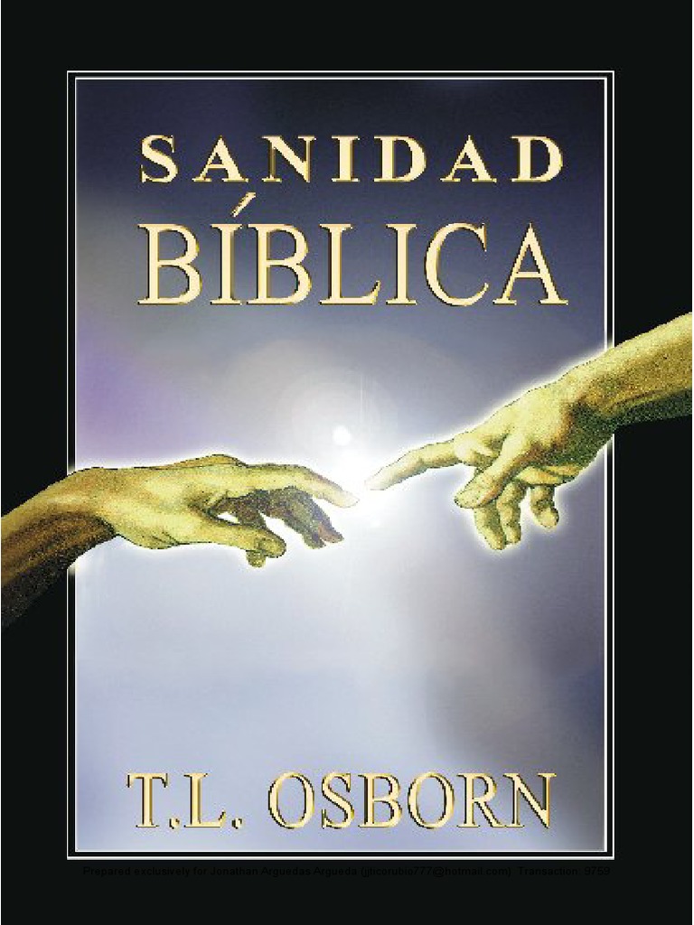 TL Osborn Sanidad Biblica PDF | PDF | Jesús | Cristo (título)