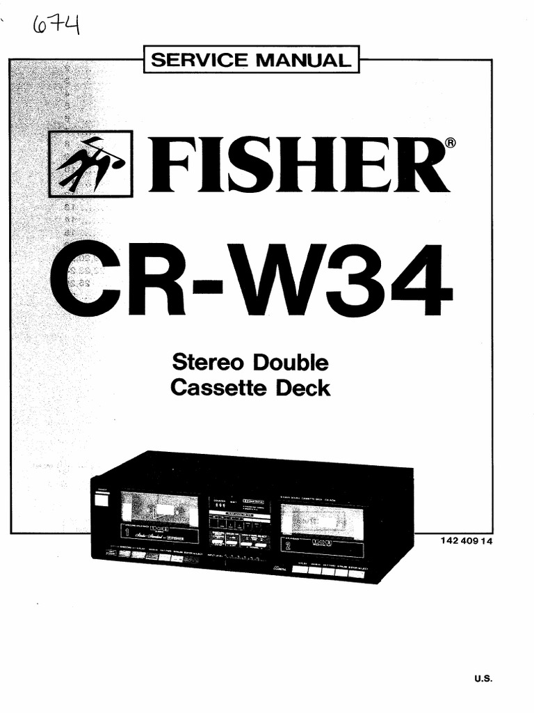 Fisher cr-w34 | PDF