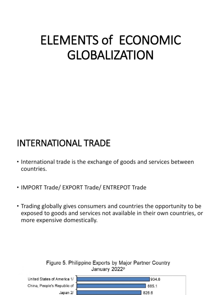 Elements of Economic Globalization | PDF | Outsourcing | Foreign Direct ...