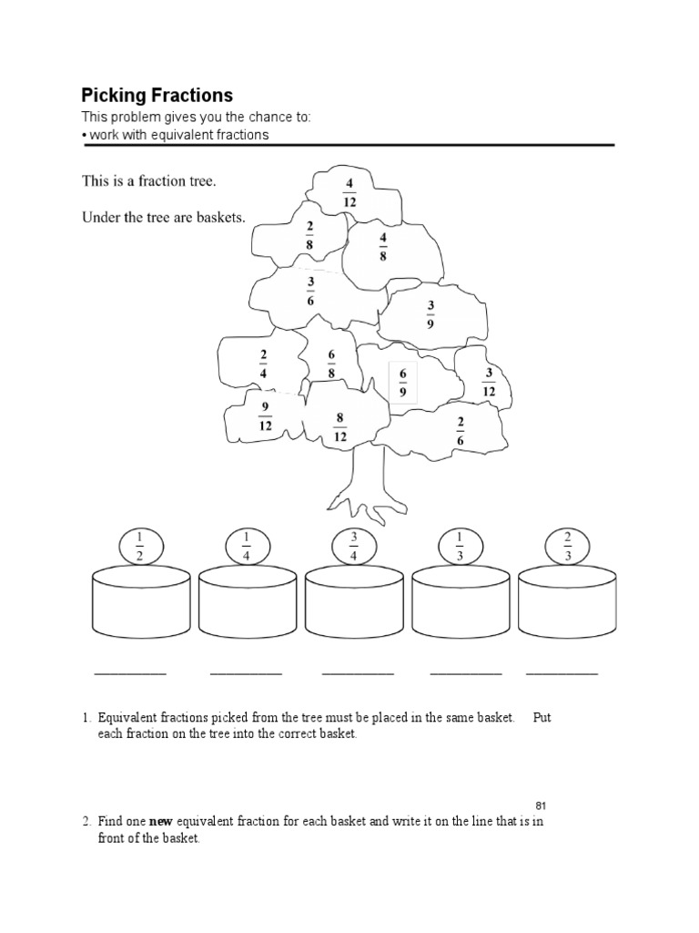 Fractions Performance Tasks | PDF | Arithmetic | Mathematics