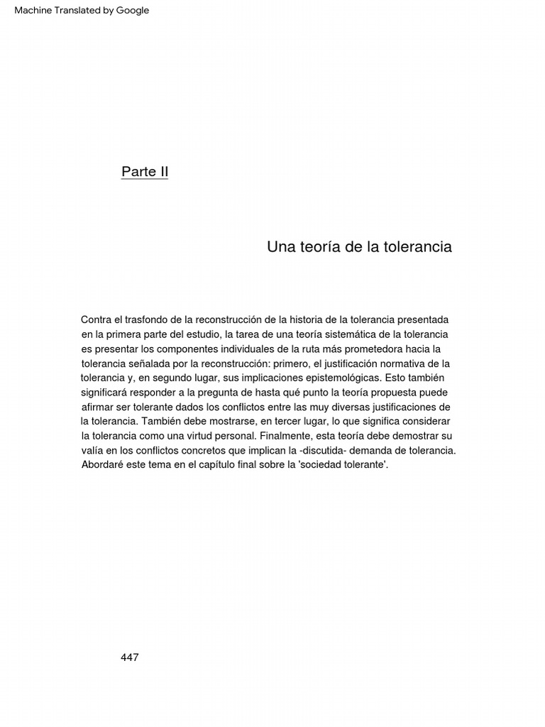 4.rainer Forst - Toleration in Conflict | PDF | Tolerancia | Moralidad