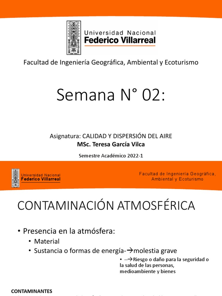 Semana 2 | Download Free PDF | Dióxido de azufre | Contaminación