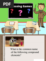 Guess Who? The Periodic Table! | PDF | Fluorine | Chemical Elements