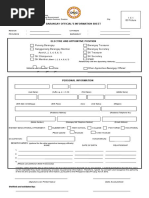 Barangay Census Form | PDF