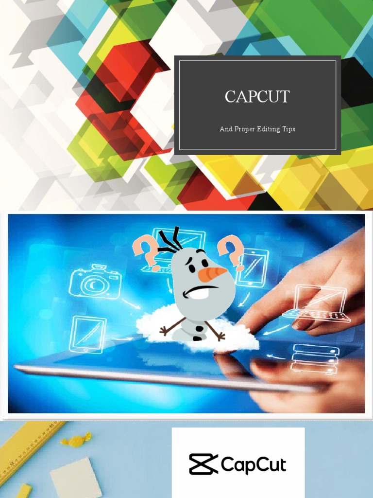 Capcut Use | PDF | Video | Computing