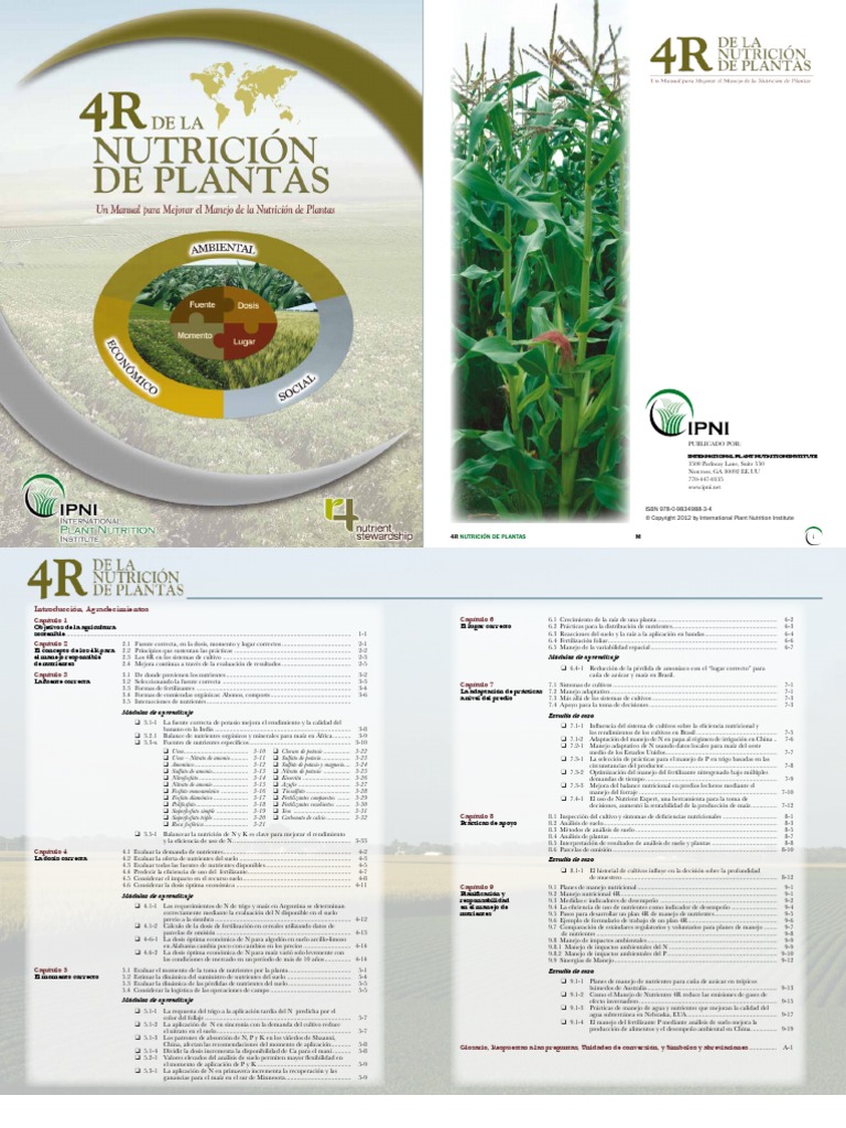 Manual 4R | PDF | Agricultura | Sustentabilidad