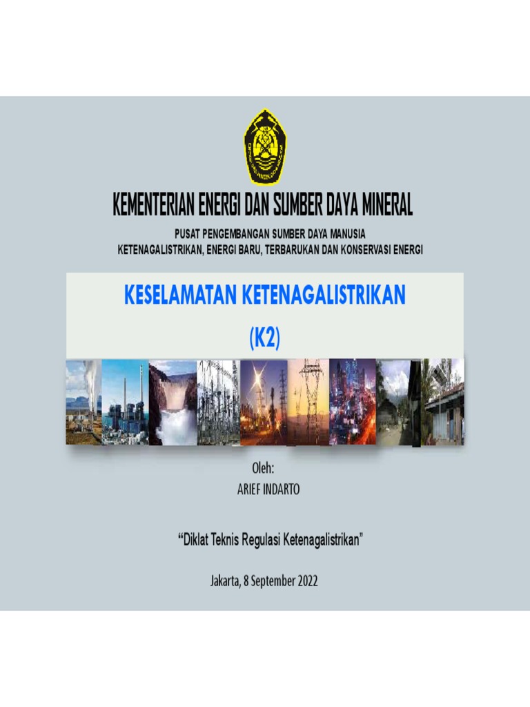 Keselamatan Ketenagalistrikan - 8 September 2022 | PDF Keselamatan Ketenagalistrikan - 8 September 2022 | PDF