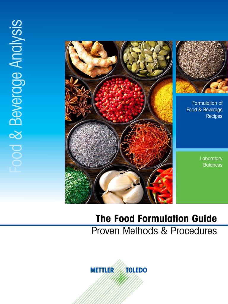 GU Food Formulation 2021 EN LR | PDF | Accuracy And Precision | Weight