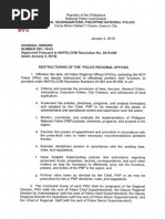 MC 2011-028 Revised PNP's Policy On Salute | PDF | National Security