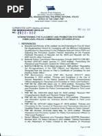 NHQ-PNP General Orders No. DPL-18-03 PRO 9 | PDF