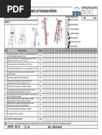 CHECKLIST - Escada - Plataforma | PDF