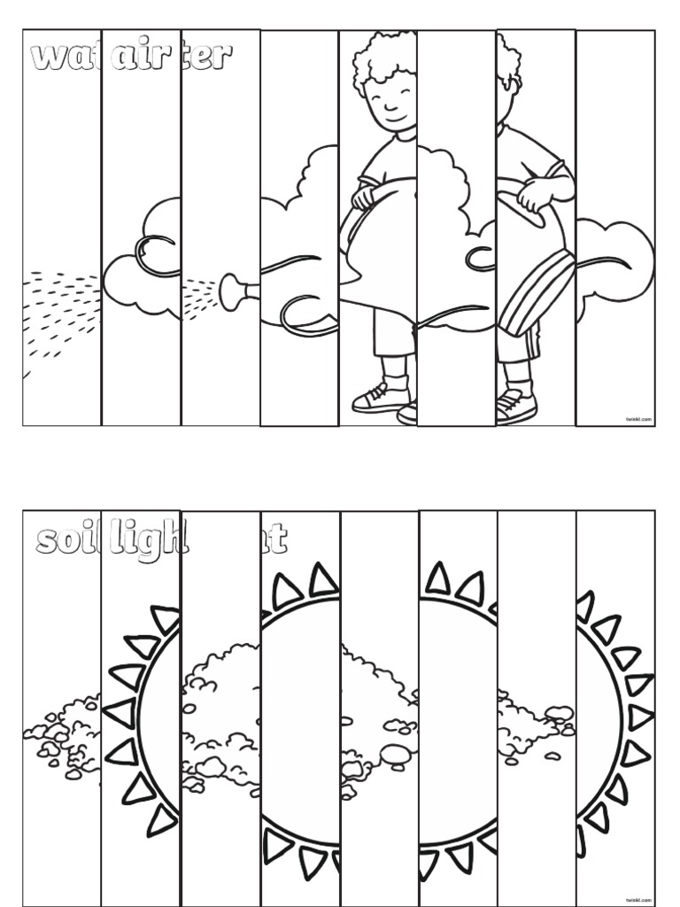 Au SC 2535 Plant Needs Agamographs Colouring Pages English | PDF