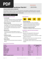 Shell Tellus S2 V 46 - Technical Data Sheet | PDF | Viscosity | Motor Oil