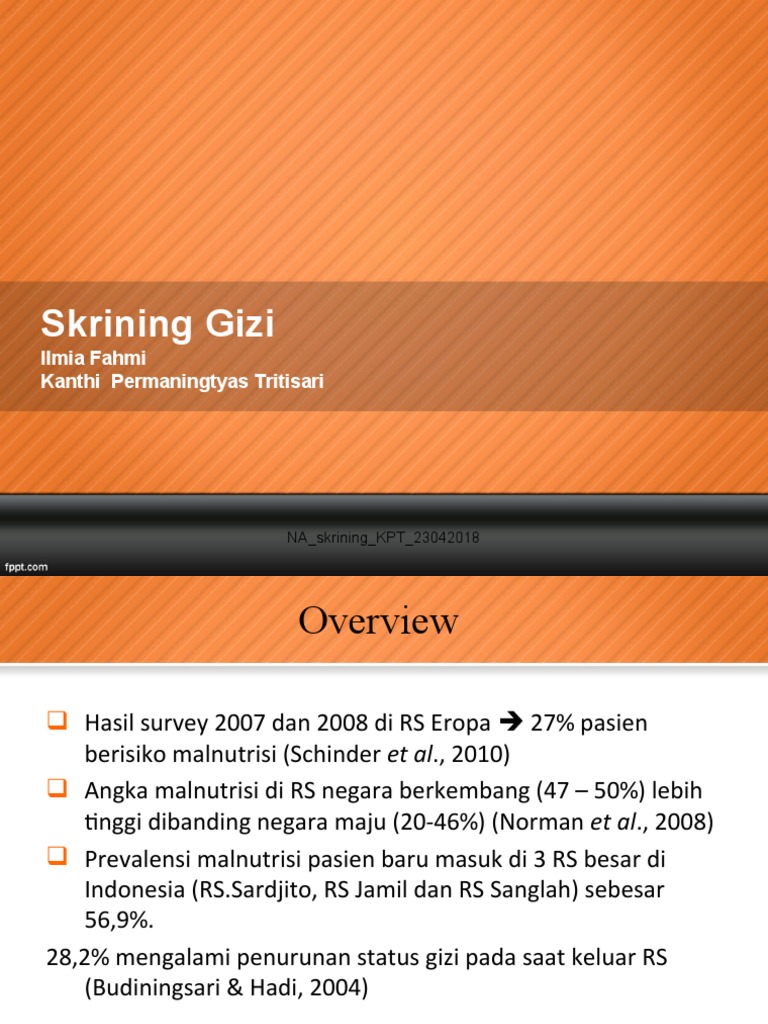 NA Skrining Gizi Genap 2020-2021 | PDF