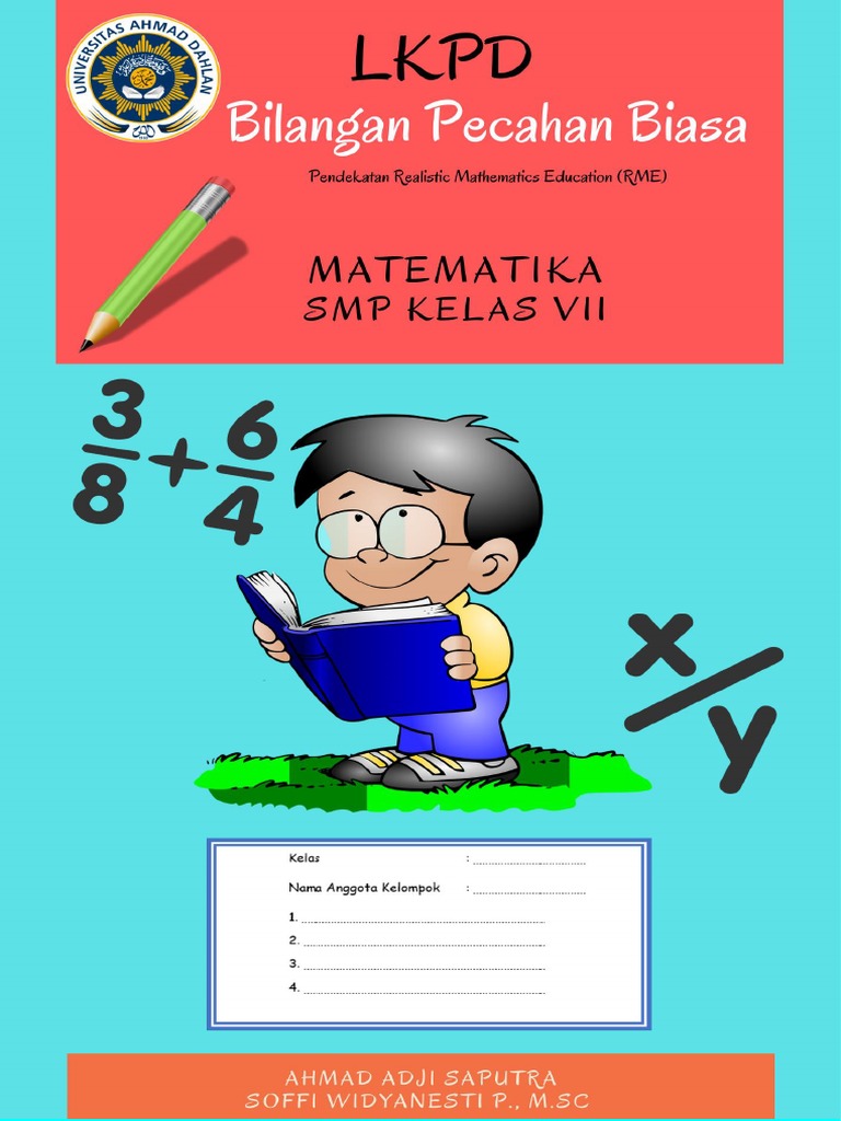 LKPD Bilangan Pecahan Biasa | PDF
