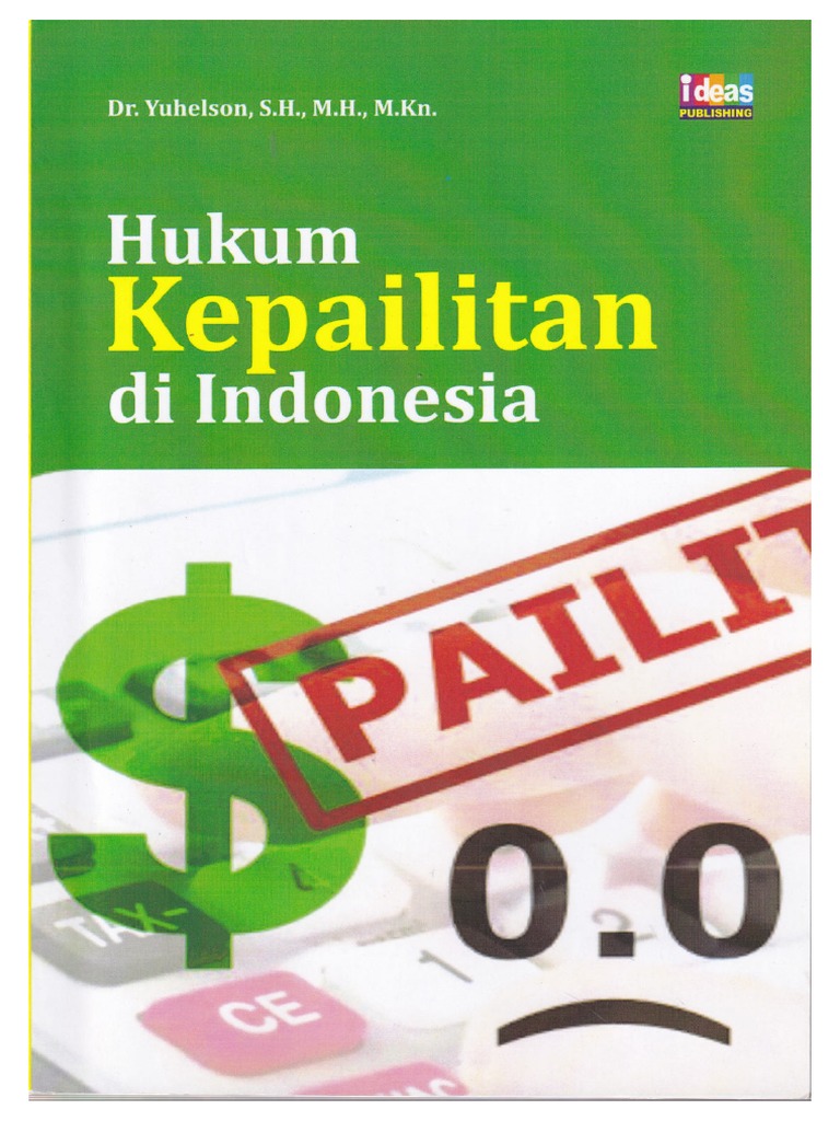 Buku Hukum Kepailitan Di Indonesia | PDF