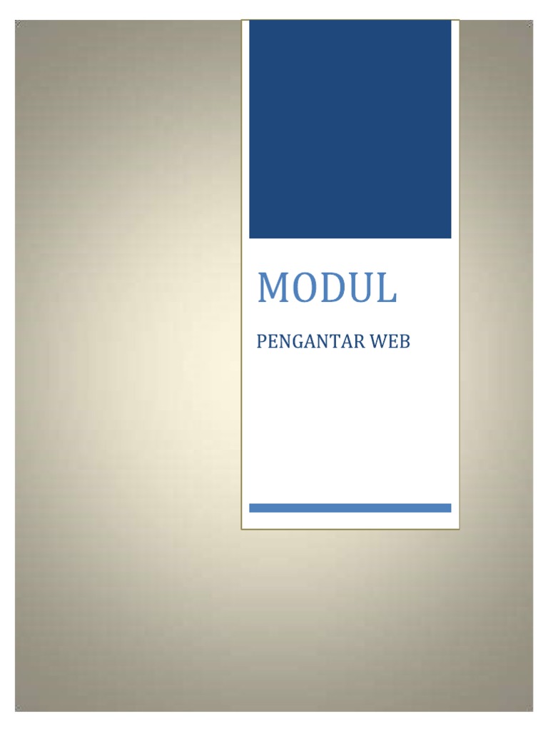 Modul Web Desain | PDF