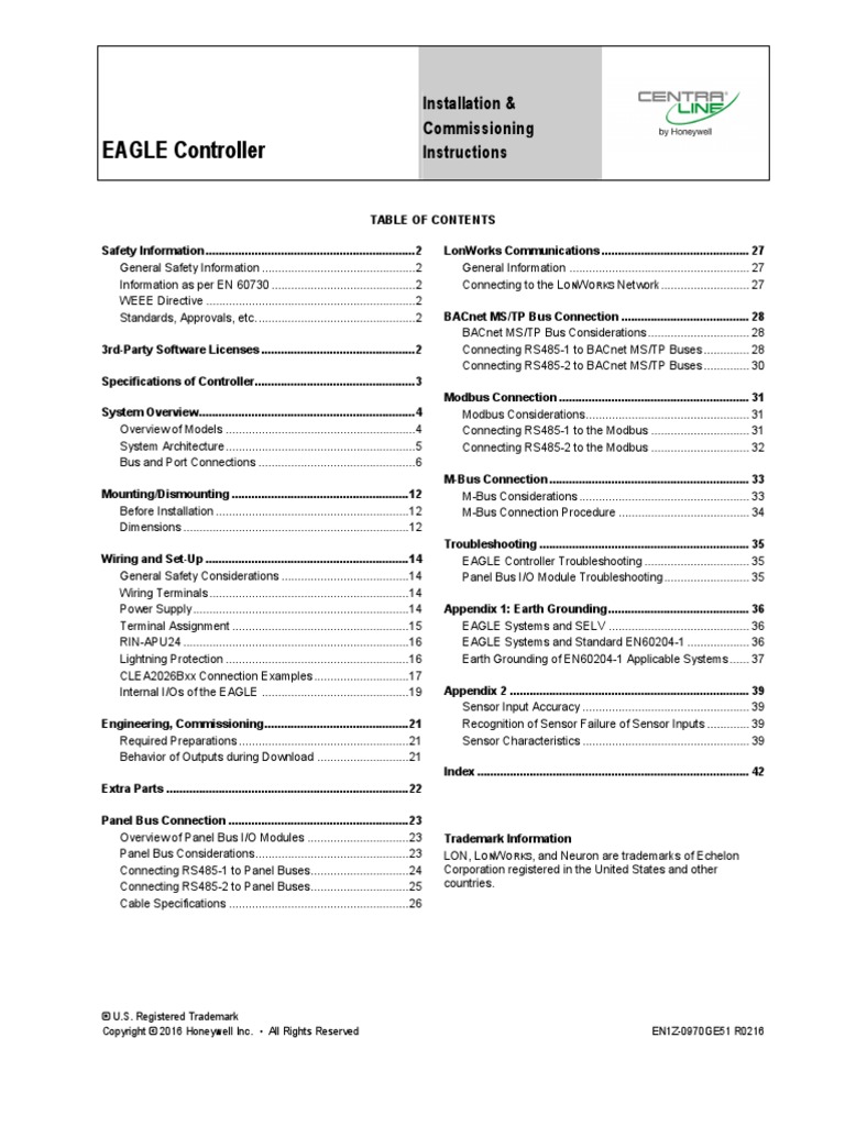 Installation and Commisioning of Eagle Controller | PDF | Programmable ...