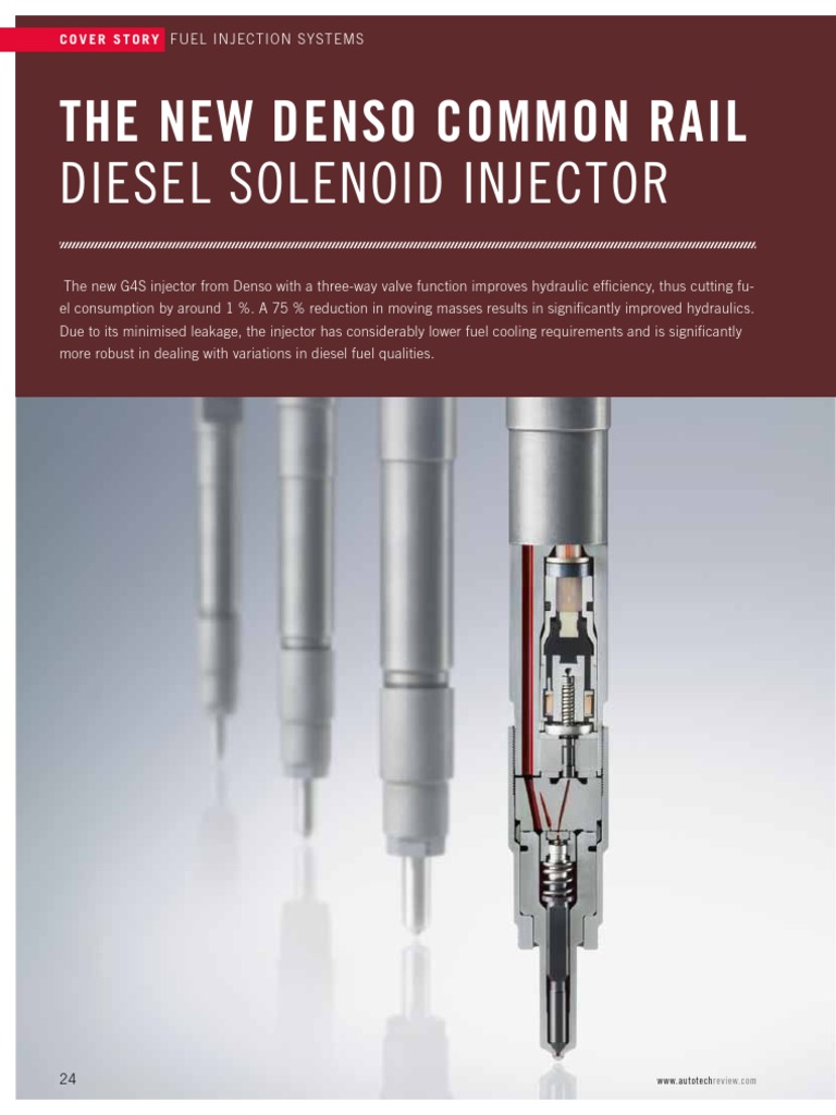 G4S Inyector Denso | PDF | Fuel Injection | Diesel Engine