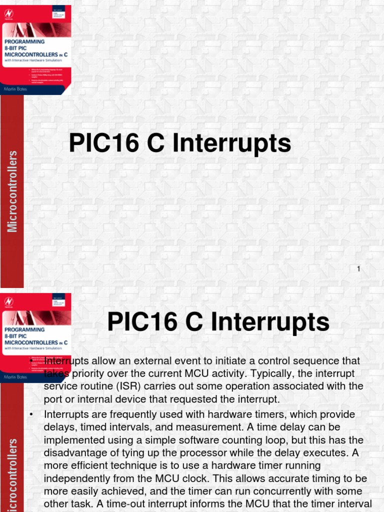 5 Interrupts | Download Free PDF | Microcontroller | Computing 5 Interrupts | Download Free PDF | Microcontroller | Computing