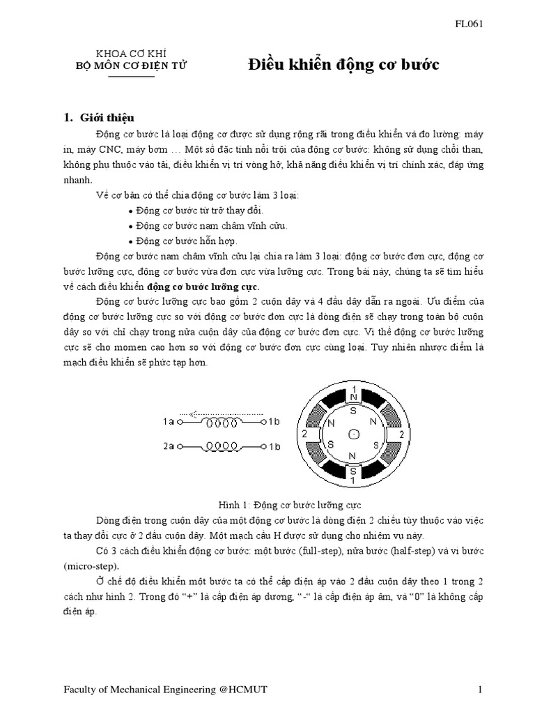TNVDK03 - Dieu Khien Dong Co Buoc - 29.09.2021 | PDF