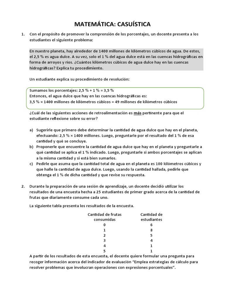 Practica 1 Examen de Ascenso (Matemática Casuística) | PDF | Números | Triángulo