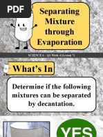Separating Mixtures Worksheet | PDF