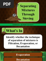 Separating Mixtures Worksheet | PDF