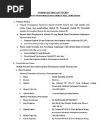 Contoh Dokumen Rintek PLB3 | PDF