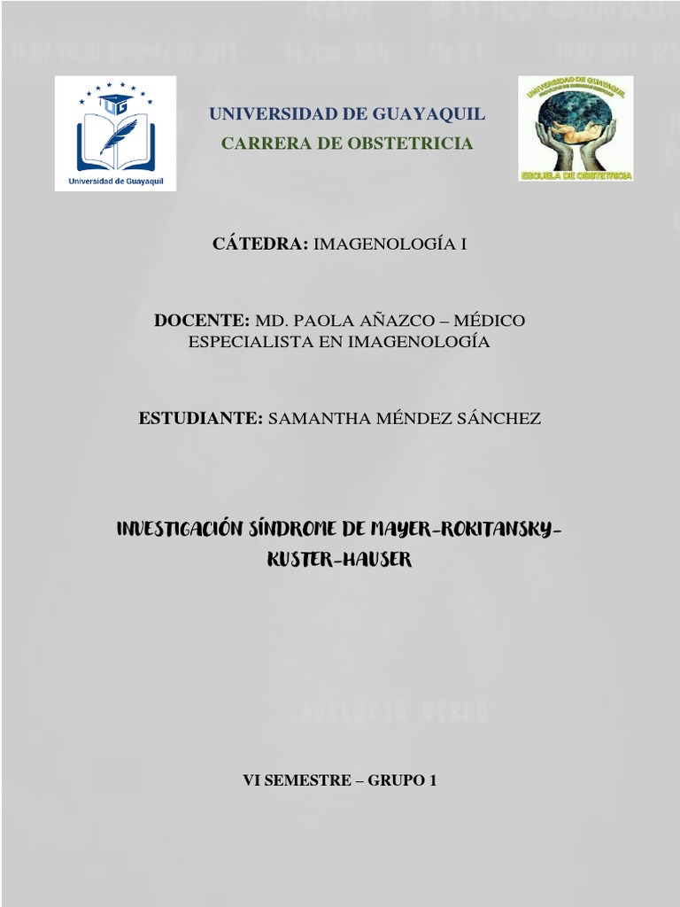 Síndrome de Mayer-Rokitansky-Kuster-Hauser | Descargar gratis PDF ... Síndrome de Mayer-Rokitansky-Kuster-Hauser | Descargar gratis PDF ...