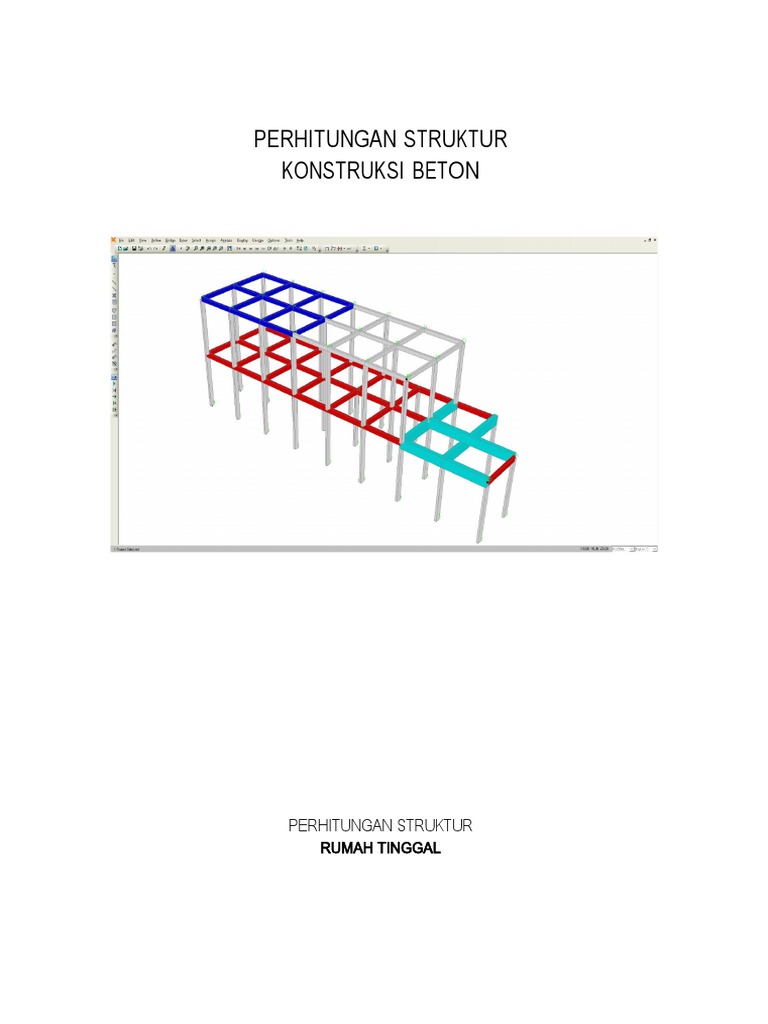 Lap Struktur Ruko Pdf 