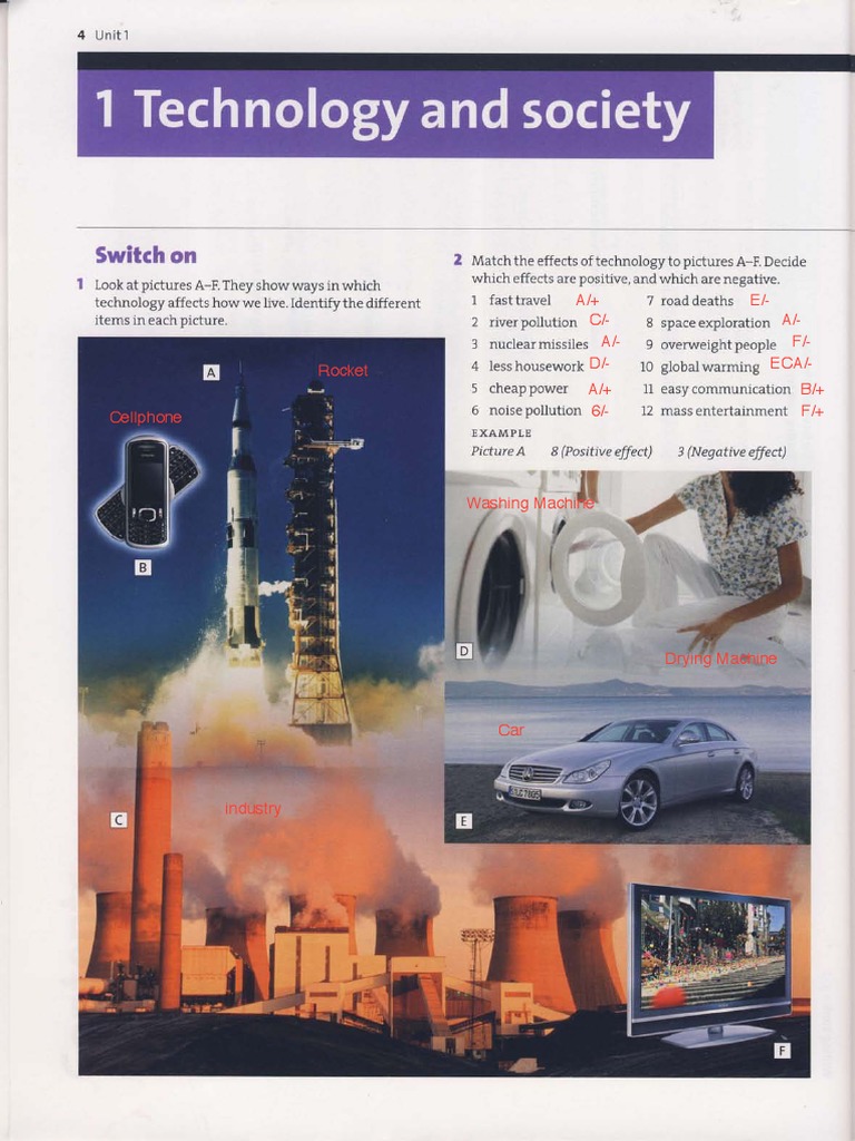 Unit 1 Technology and Society | PDF