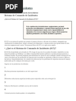Formulario SCI-201: Resumen del Incidente | PDF
