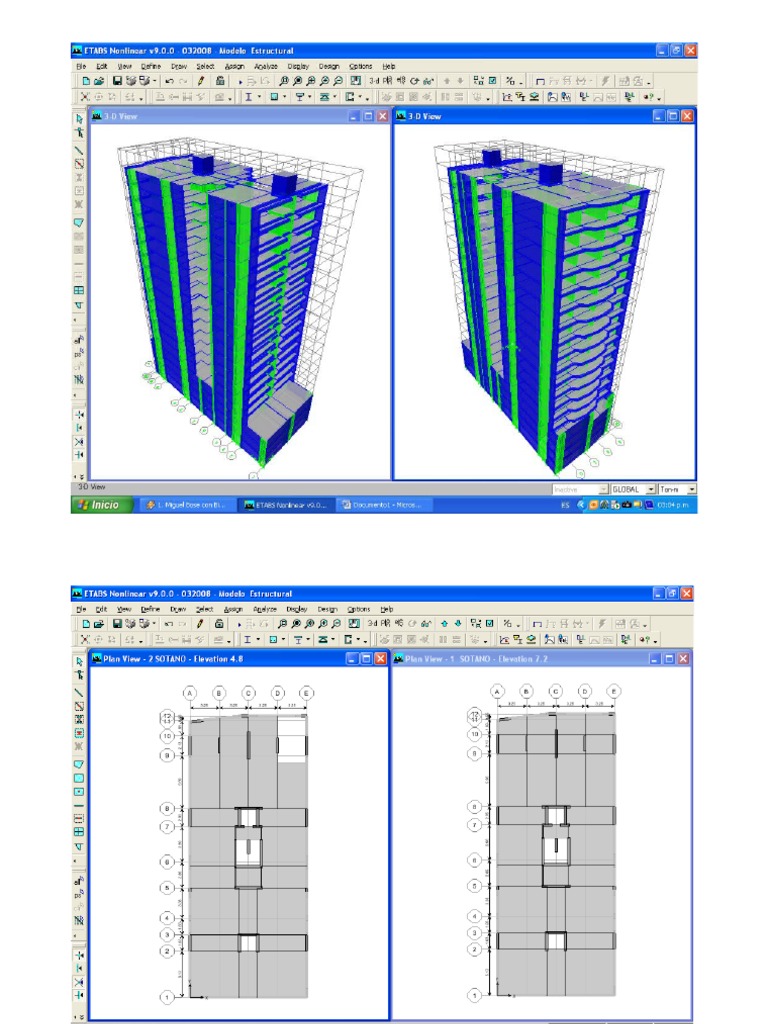 Archivos Etabs | PDF