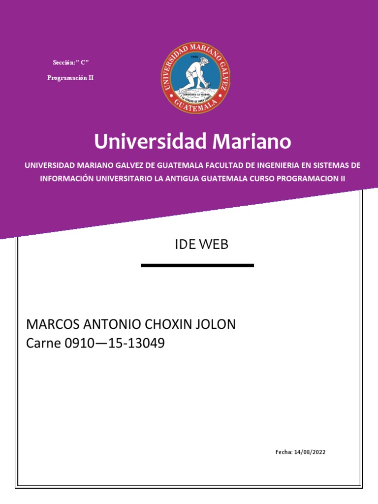 Ide Web | PDF | Entorno de desarrollo integrado | Software de la aplicacion