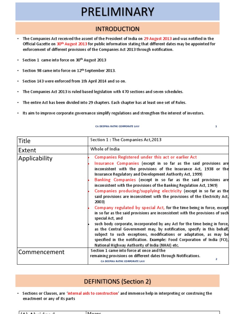 Preliminary | PDF | Stocks | Corporate Law