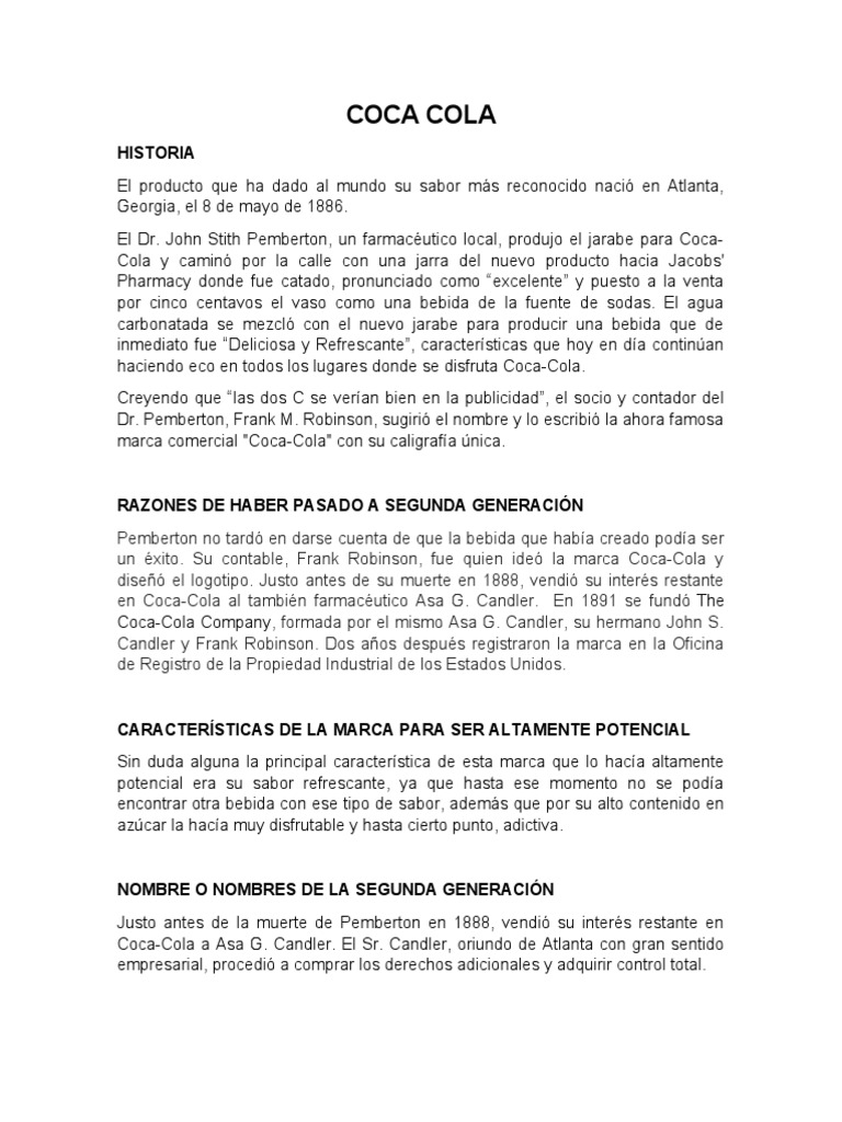 Empresas y Marcas de Segunda Generación | PDF | Mc Donald's | La ...