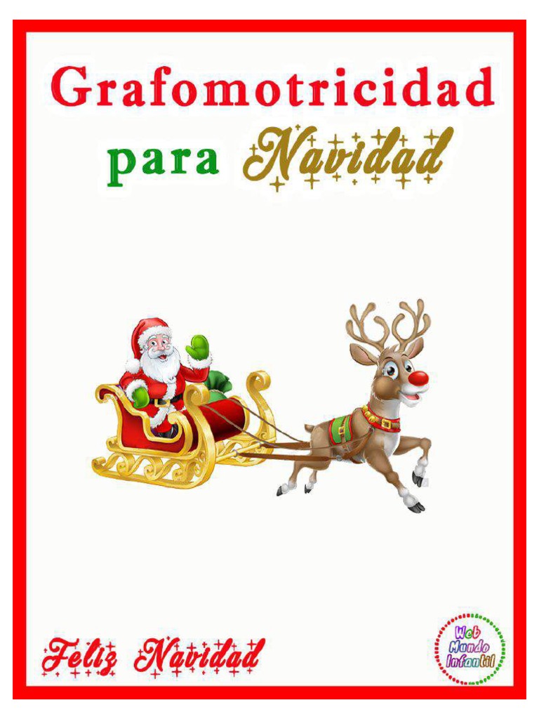 Grafomotricidad para Navidad | PDF