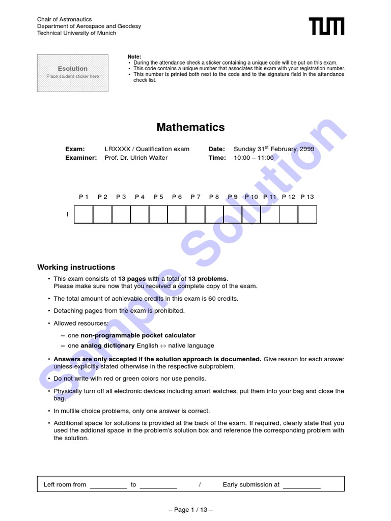 LRG EV HM LRT Solution en | PDF | Ordinary Differential Equation ...
