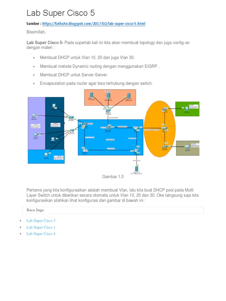 Lab Super Cisco 5 | PDF