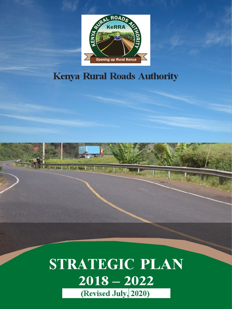 Kenya Rural Roads Authority Strategic Plan | PDF | Strategic Planning ...