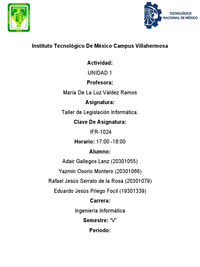 Legislacion Informatica | PDF | Derecho laboral | Estado (política)