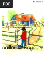 03 Caillou Is Afraid of The Dark | PDF