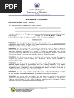 Swapping Agreement Sample | PDF | Government