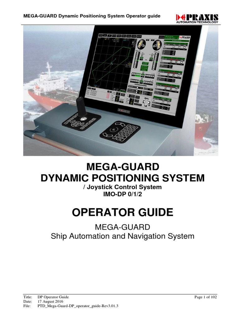 PTD Mega Guard DP Operator Guide Rev3.01.3 | PDF | Acceleration | Force